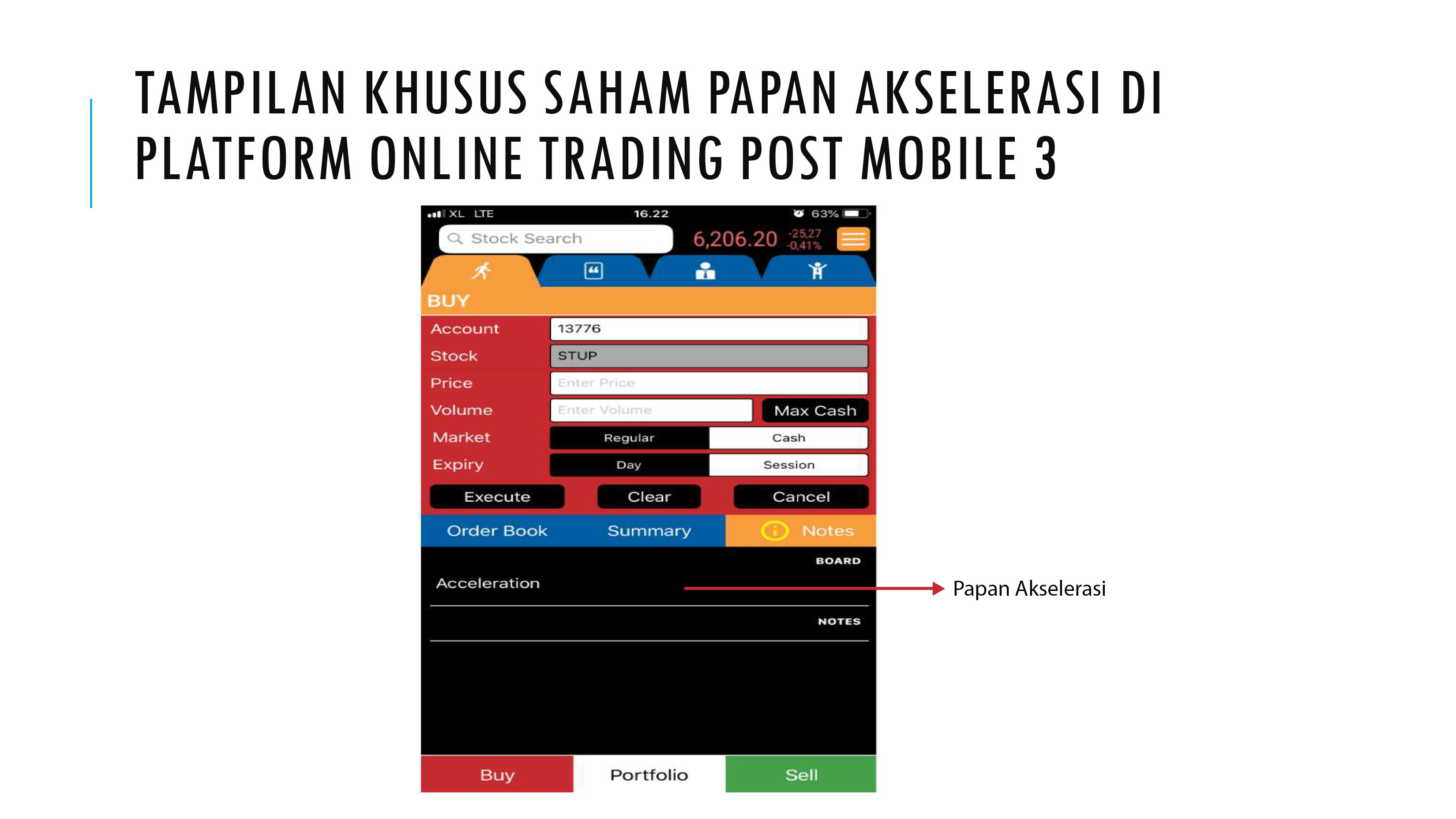 PEMBERITAHUAN TERKAIT KRITERIA SAHAM DI PAPAN AKSELERASI DAN MEKANISME ...